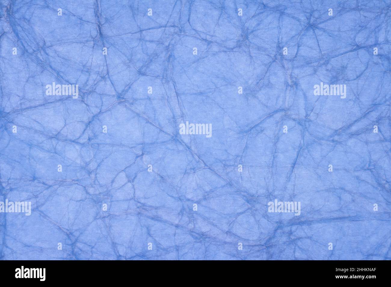 Blue crumpled paper texture use for background Stock Photo - Alamy