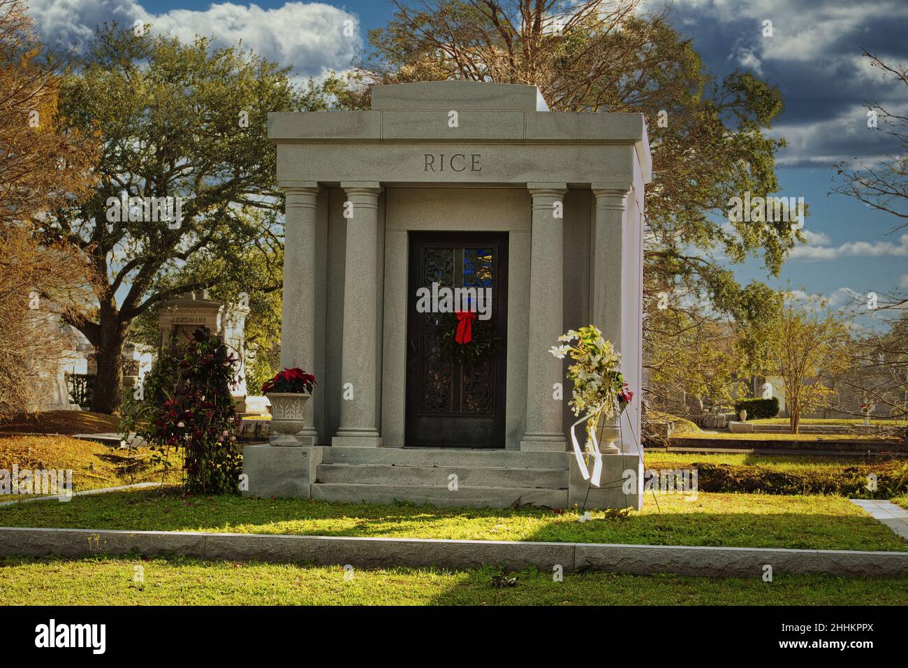 Anne Rice's mausoleum in Metairie Cemetery, New Orleans Stock Photo - Alamy