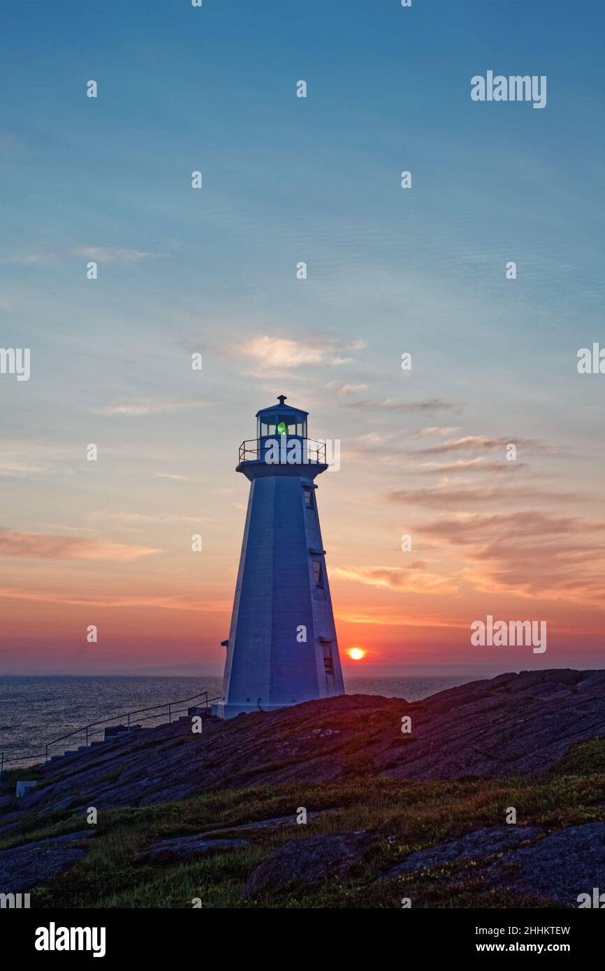 Cape Spear Lighthouse Stock Photo - Alamy