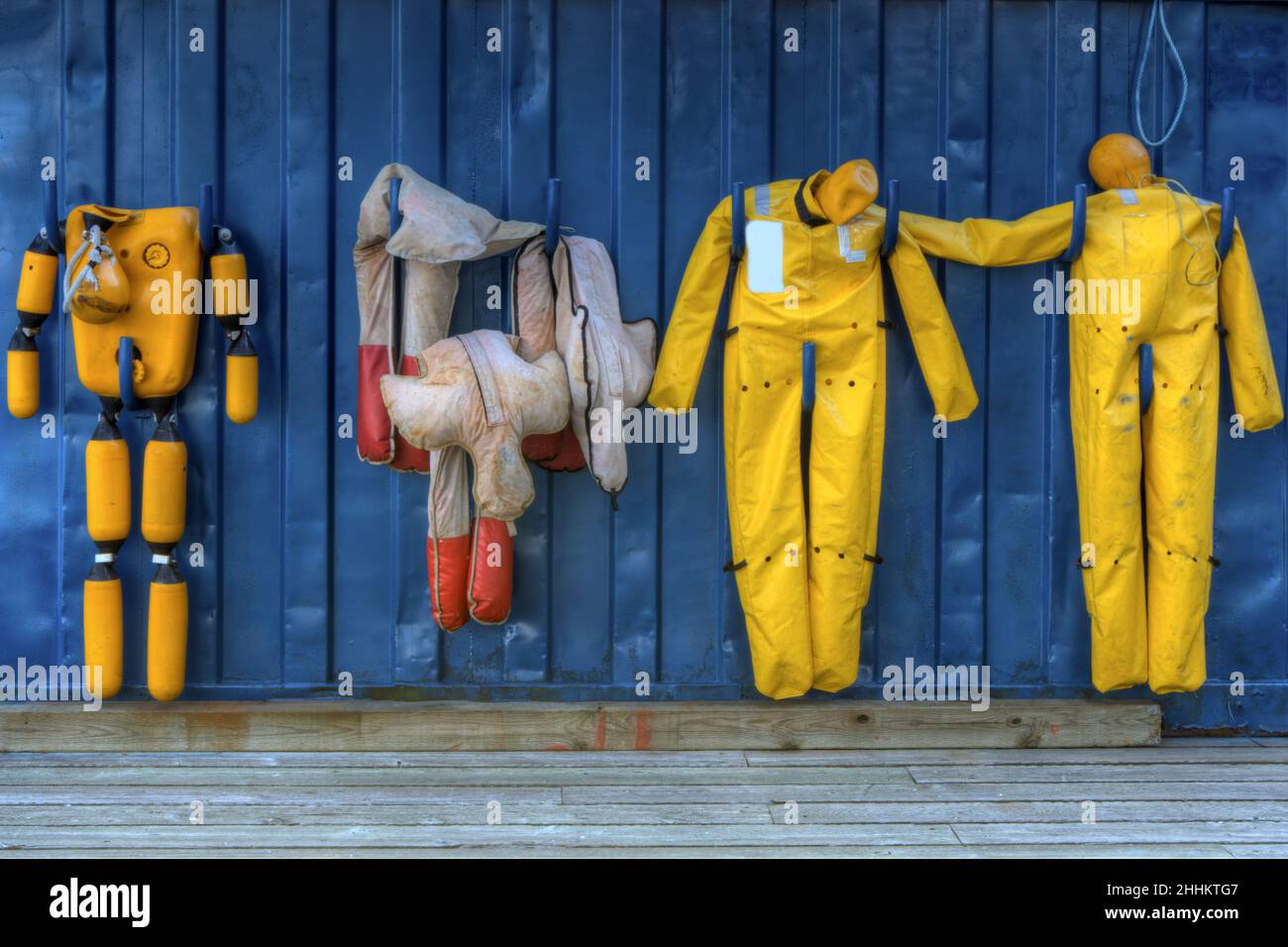 Marine safety test dummies Stock Photo - Alamy