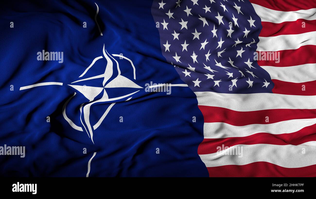 Truce Flag And Olive Branch