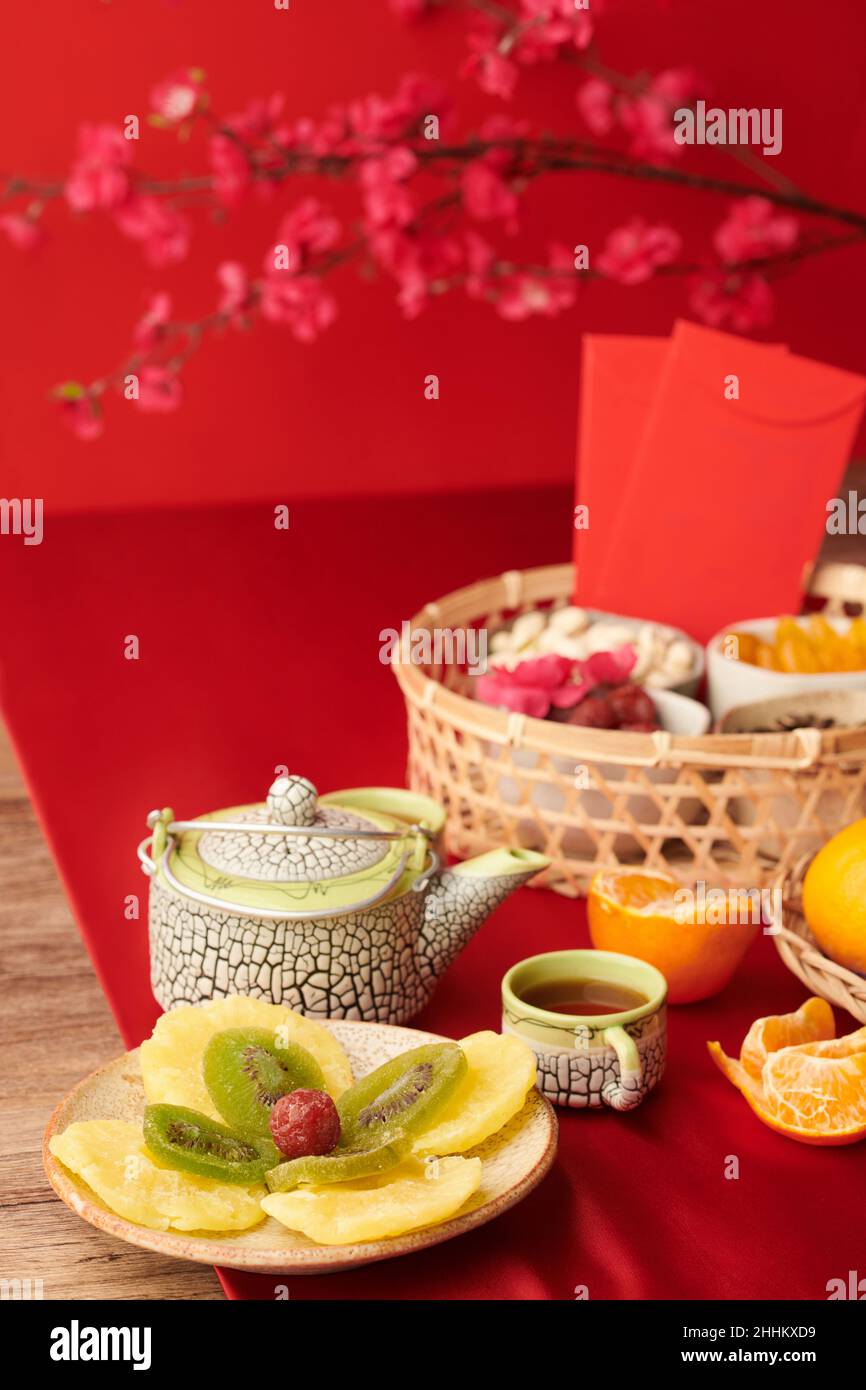 Tet tea table hi-res stock photography and images - Alamy