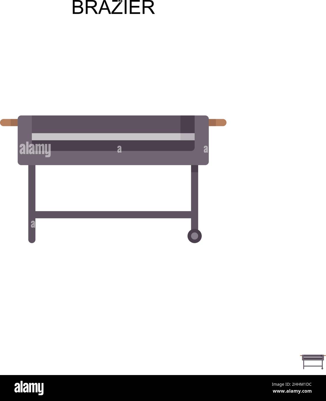 Old brazier Stock Vector Images - Alamy