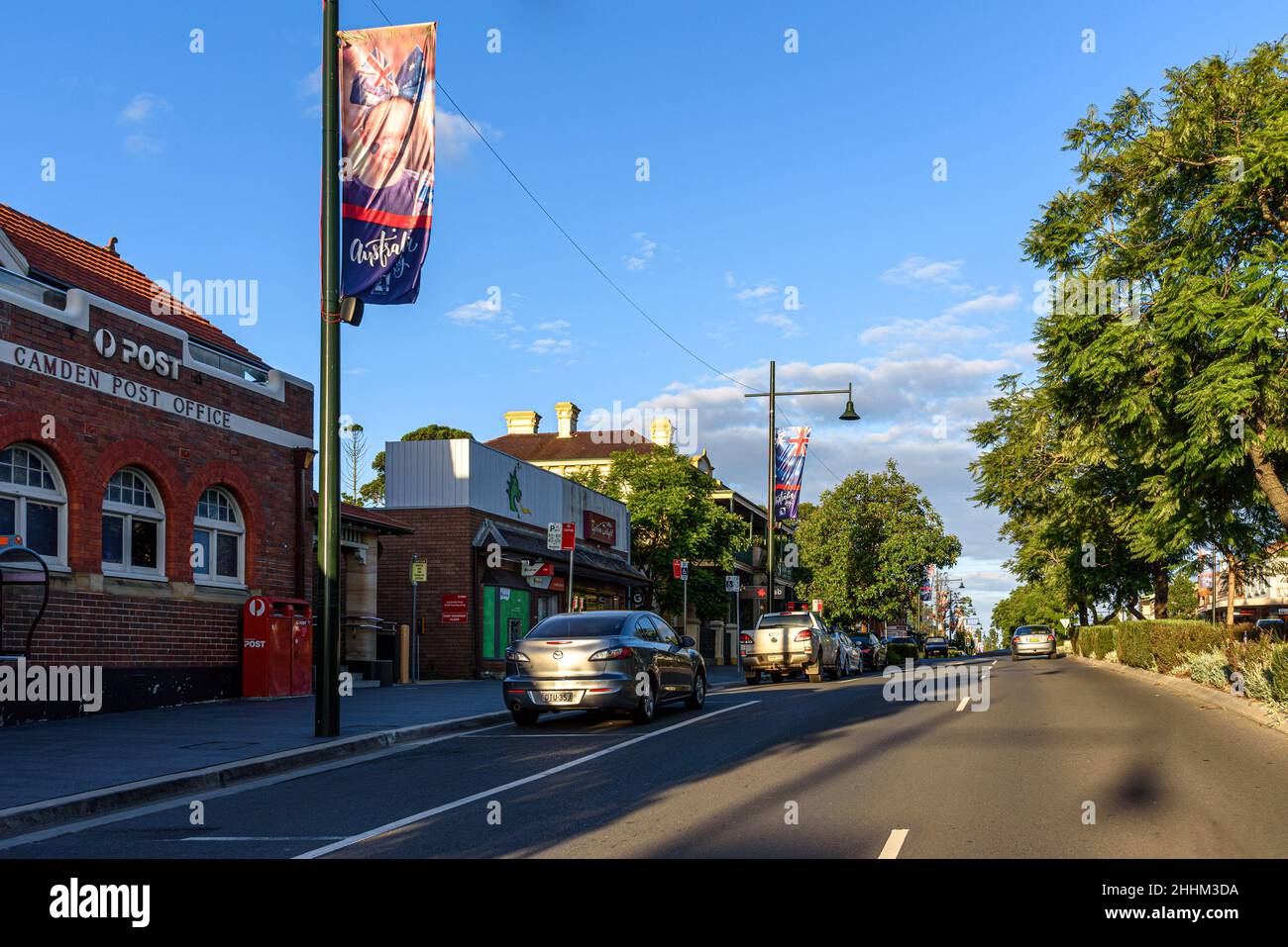 The Post Office on Argyle Street in Camden, New South Wales Stock Photo ...