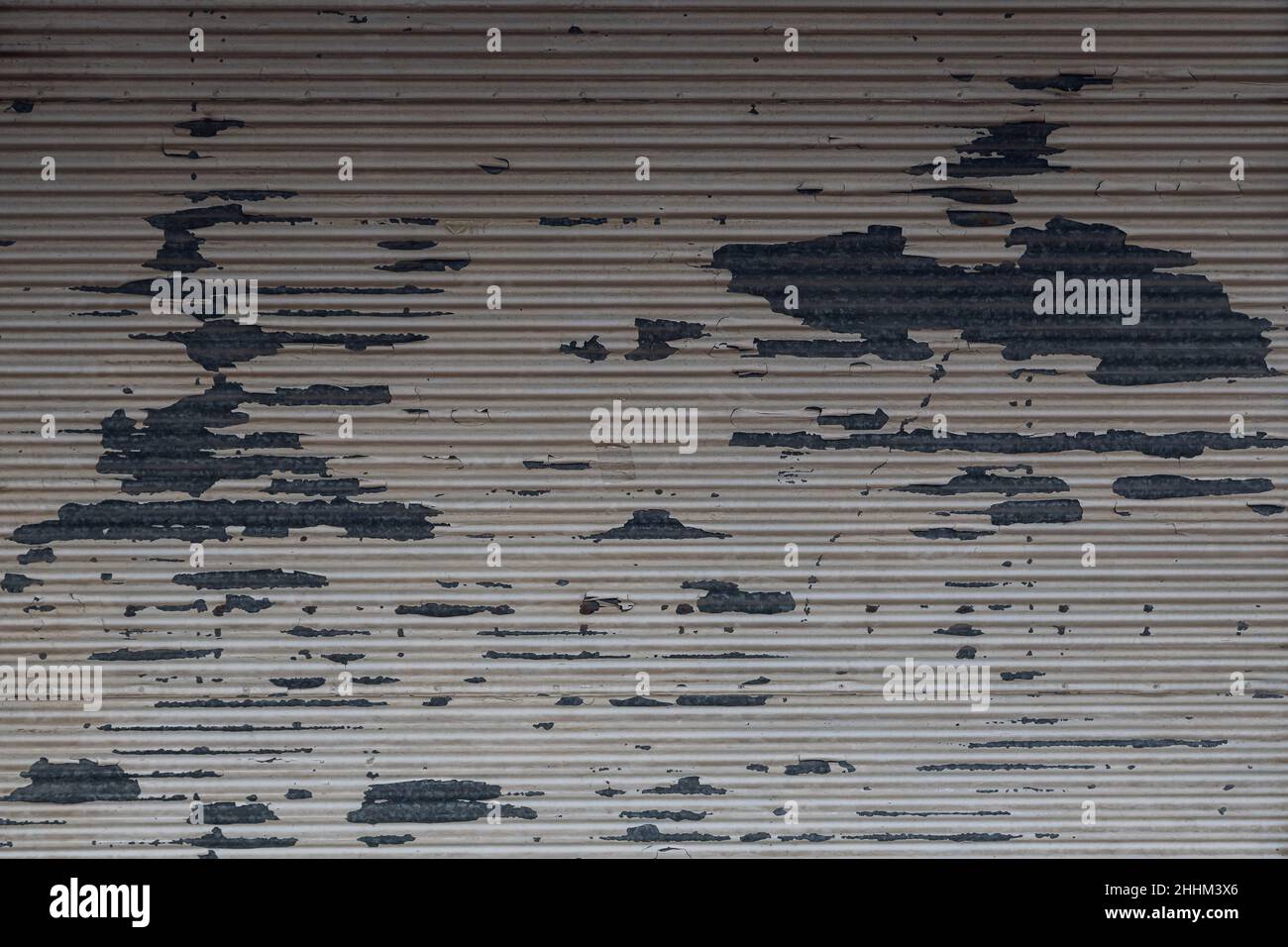 Close-up silver metal profile of an industrial building Stock Photo - Alamy