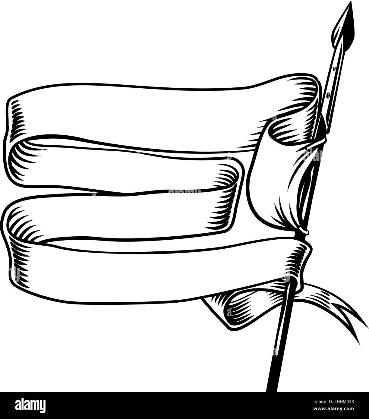 Army standard Cut Out Stock Images & Pictures - Alamy