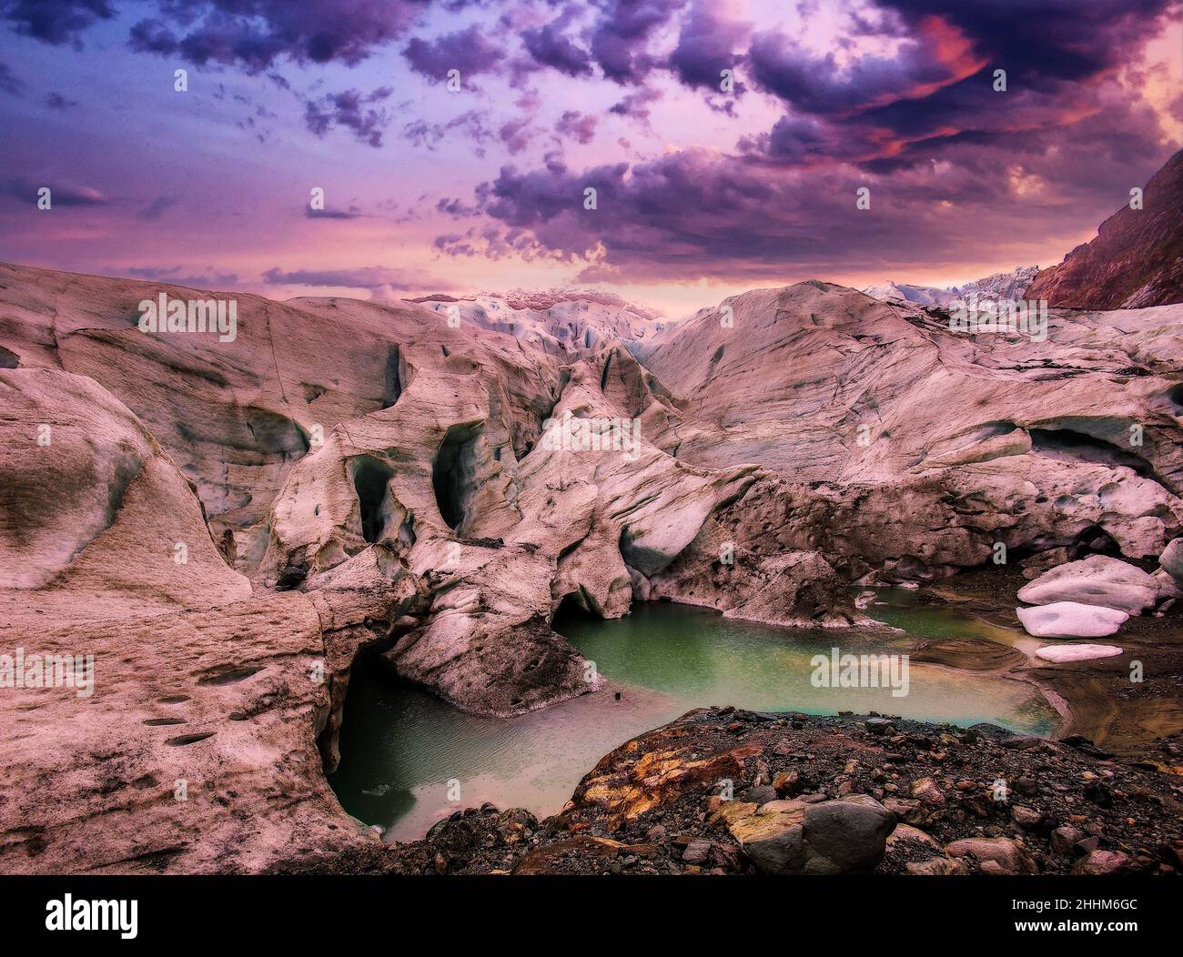 Chile. - Patagonia Land and Ice Stock Photo - Alamy