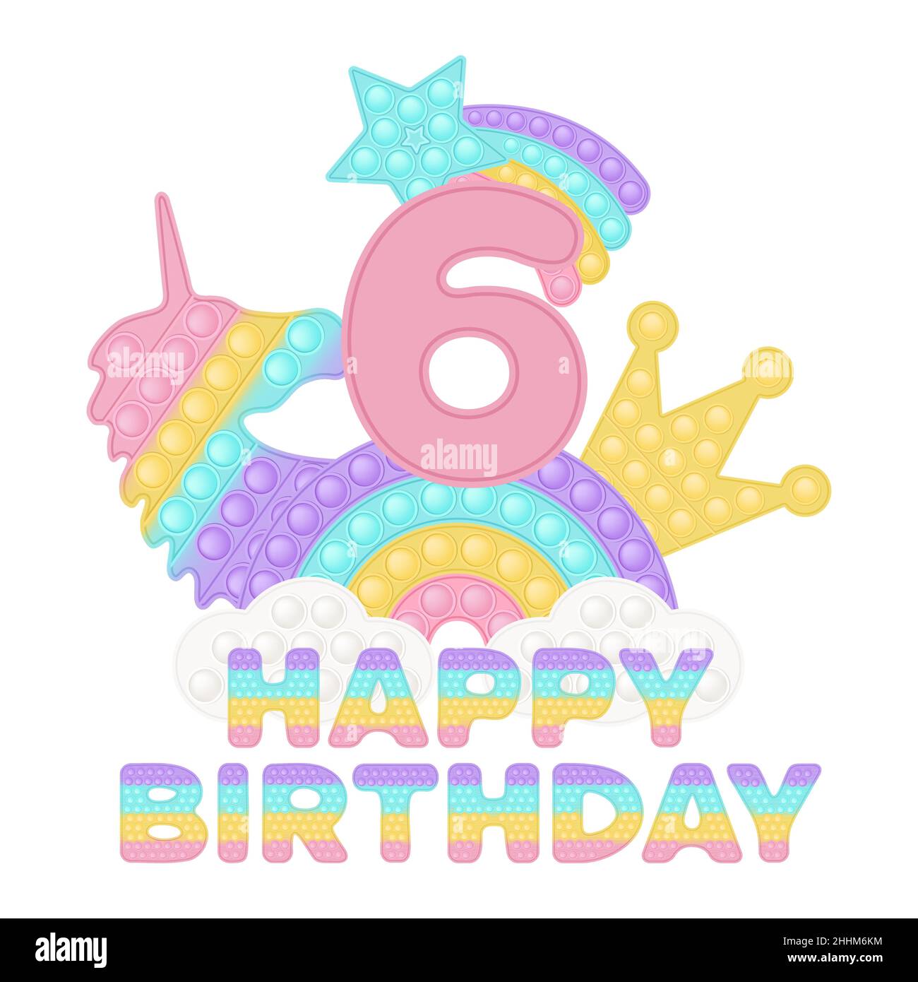 Girl in the age of 6 years Stock Vector Images - Alamy