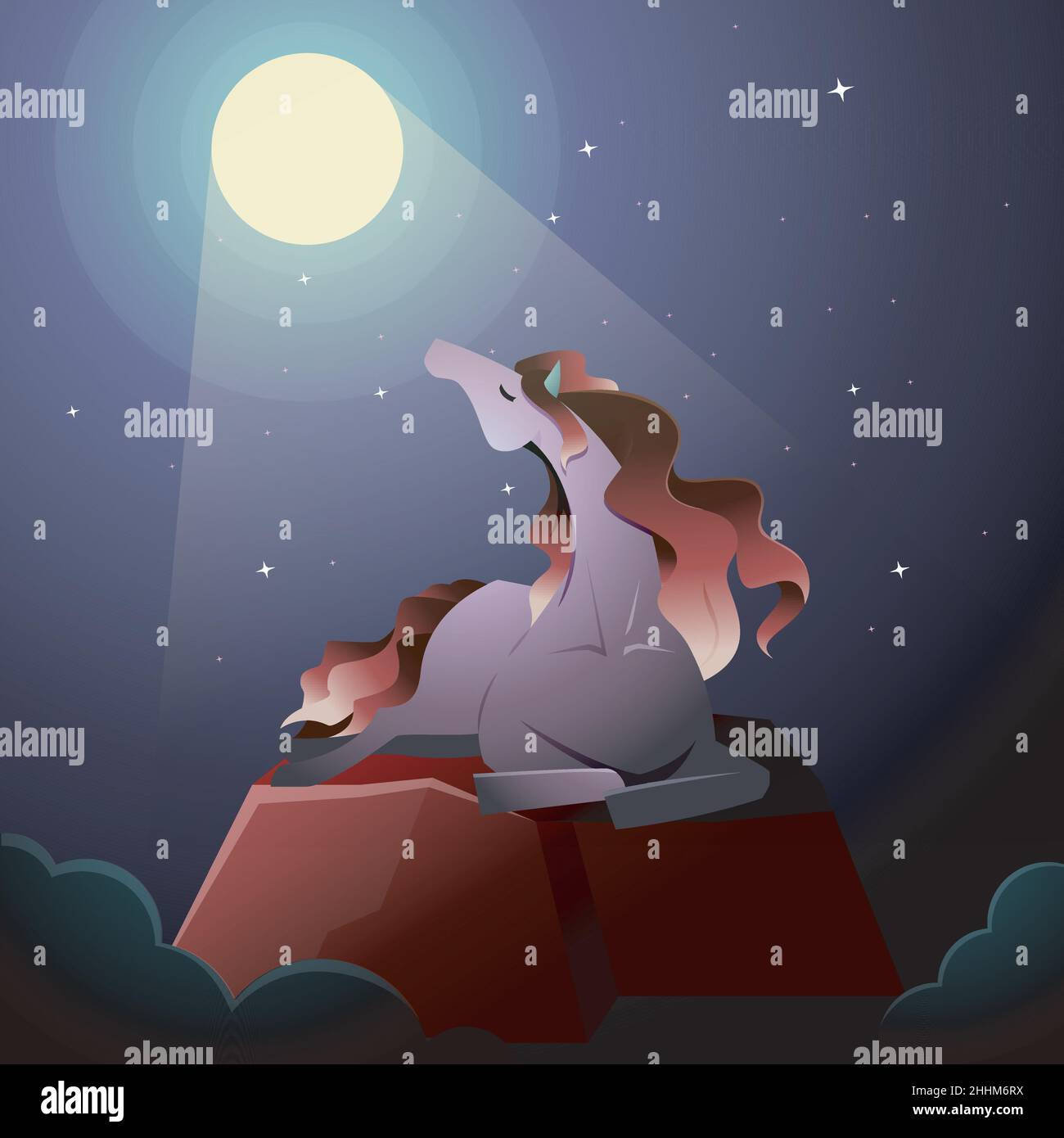 Hair lying Stock Vector Images - Alamy