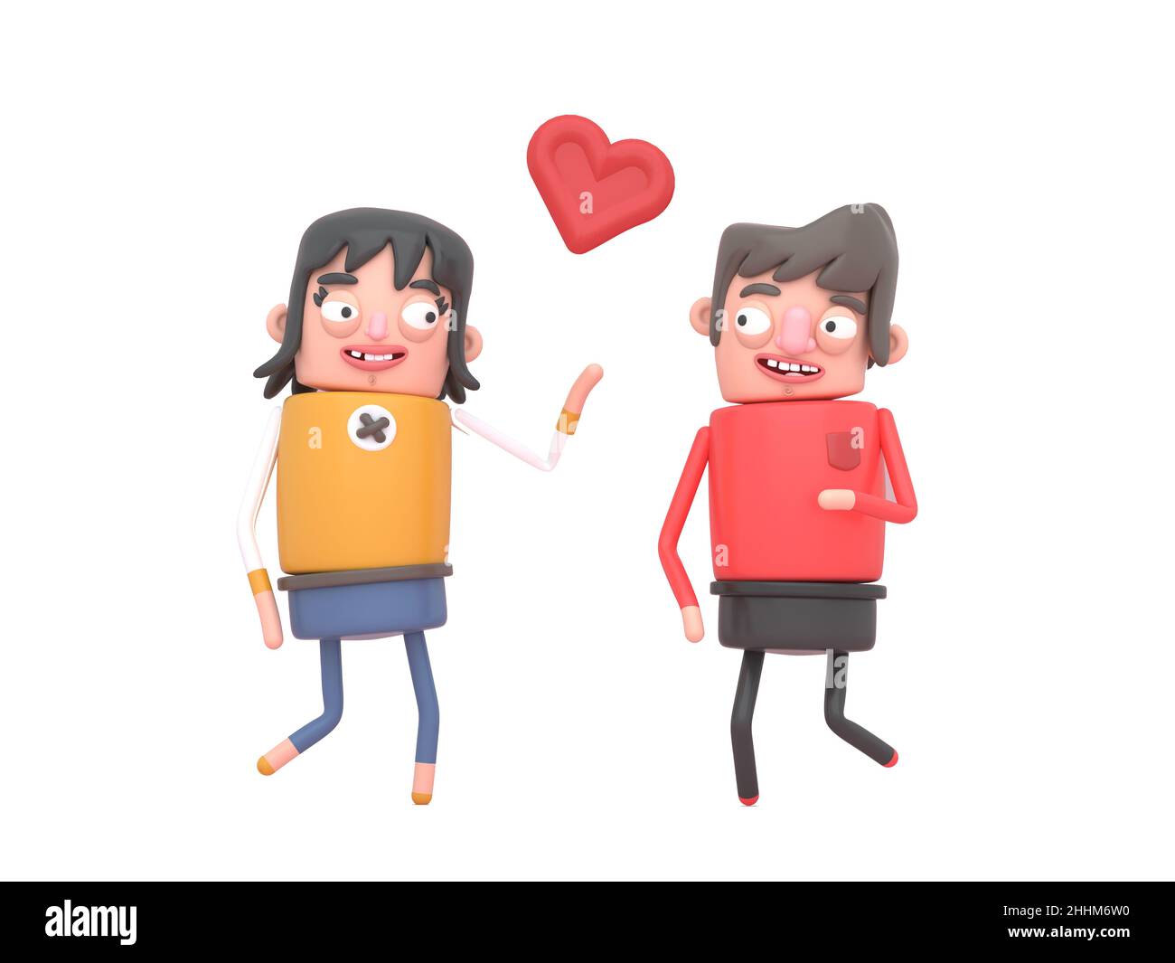 Love character Cut Out Stock Images & Pictures - Alamy