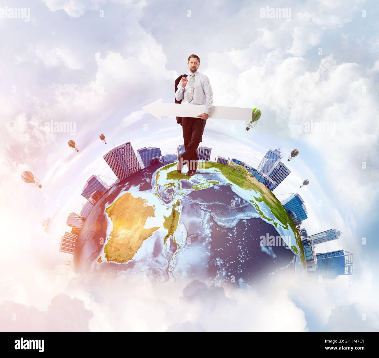 Development in right direction Stock Photo - Alamy