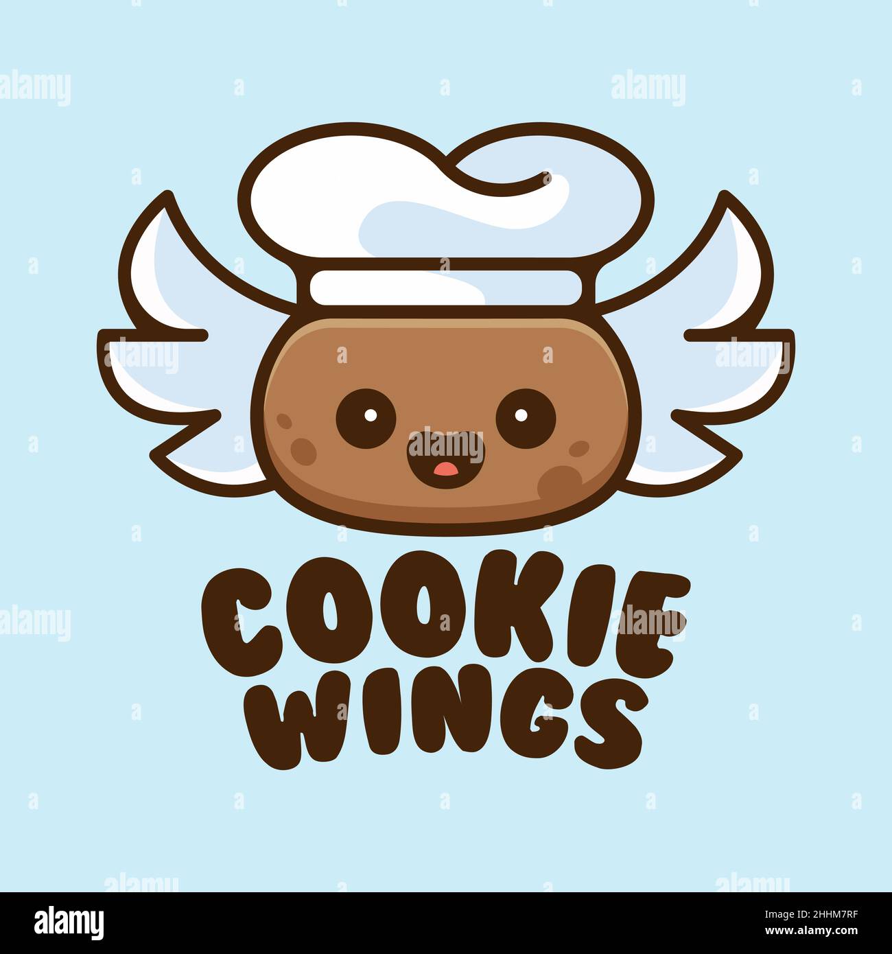 CUTE COOKIES MASCOT LOGO Stock Vector Image & Art - Alamy