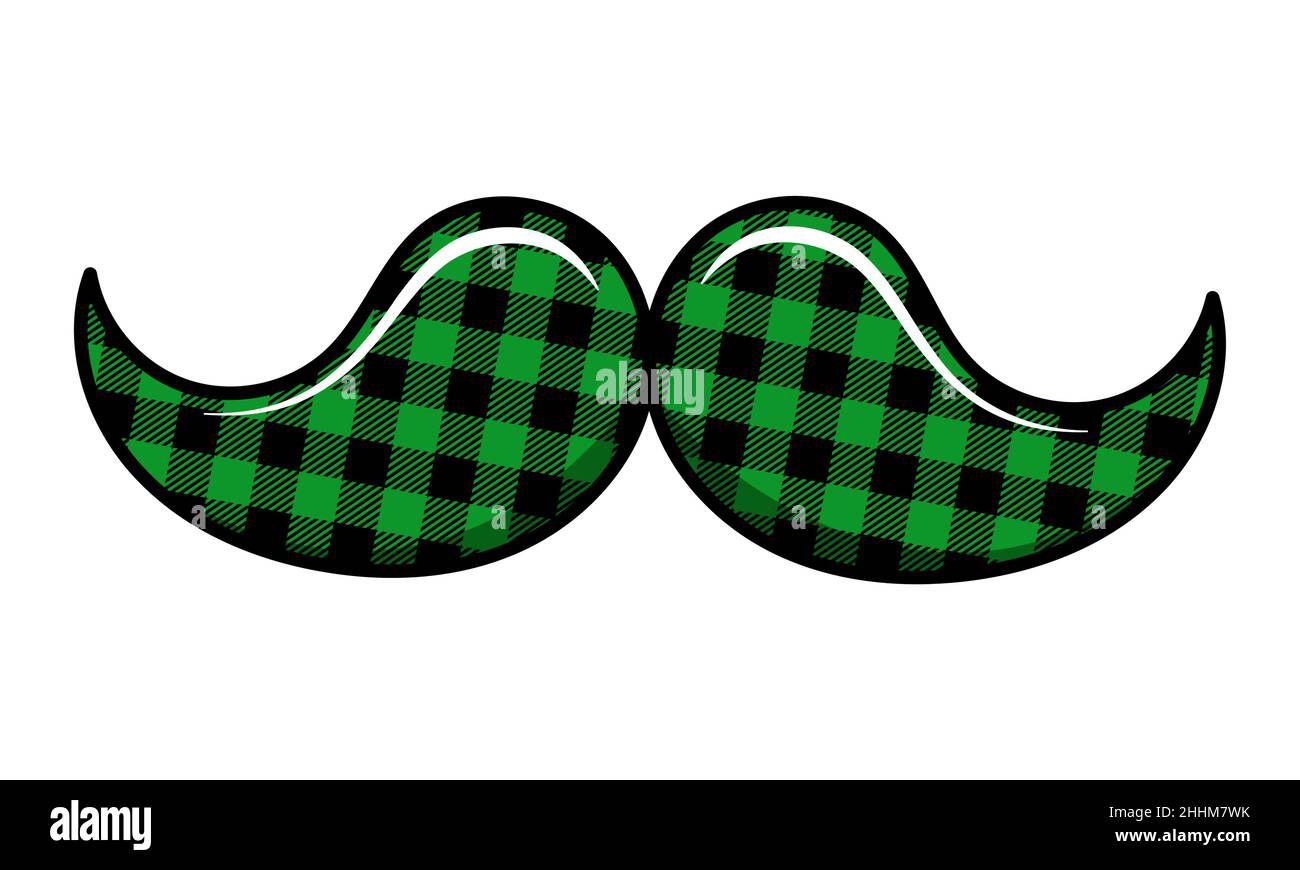 Irish mustache - funny St Patrick's Day inspirational lettering design ...