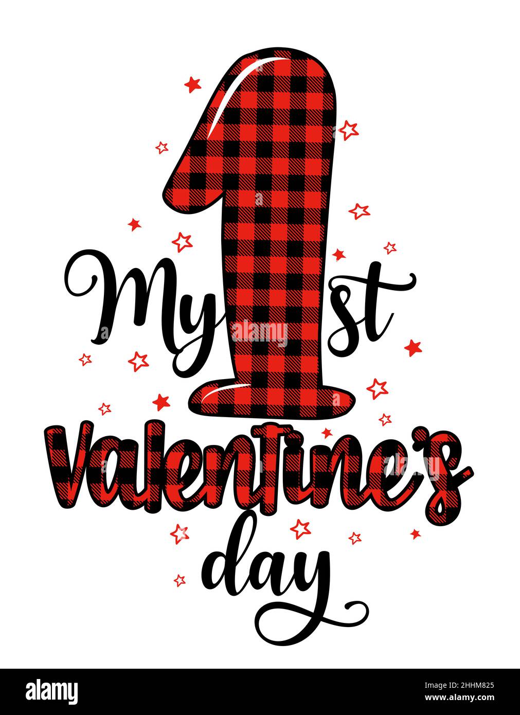 My first Valentine's Day - Cute calligraphy phrase for Valentine's day ...