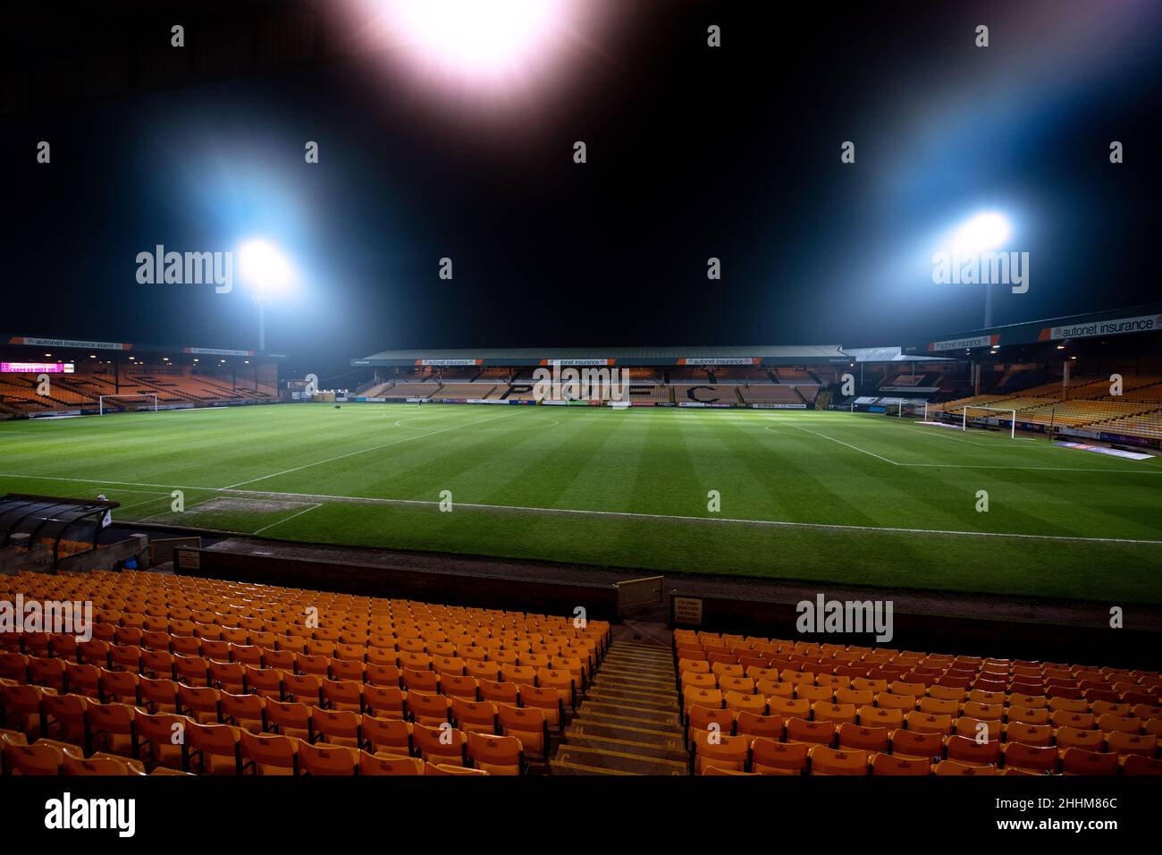 Vale park port vale stadium hi-res stock photography and images - Alamy