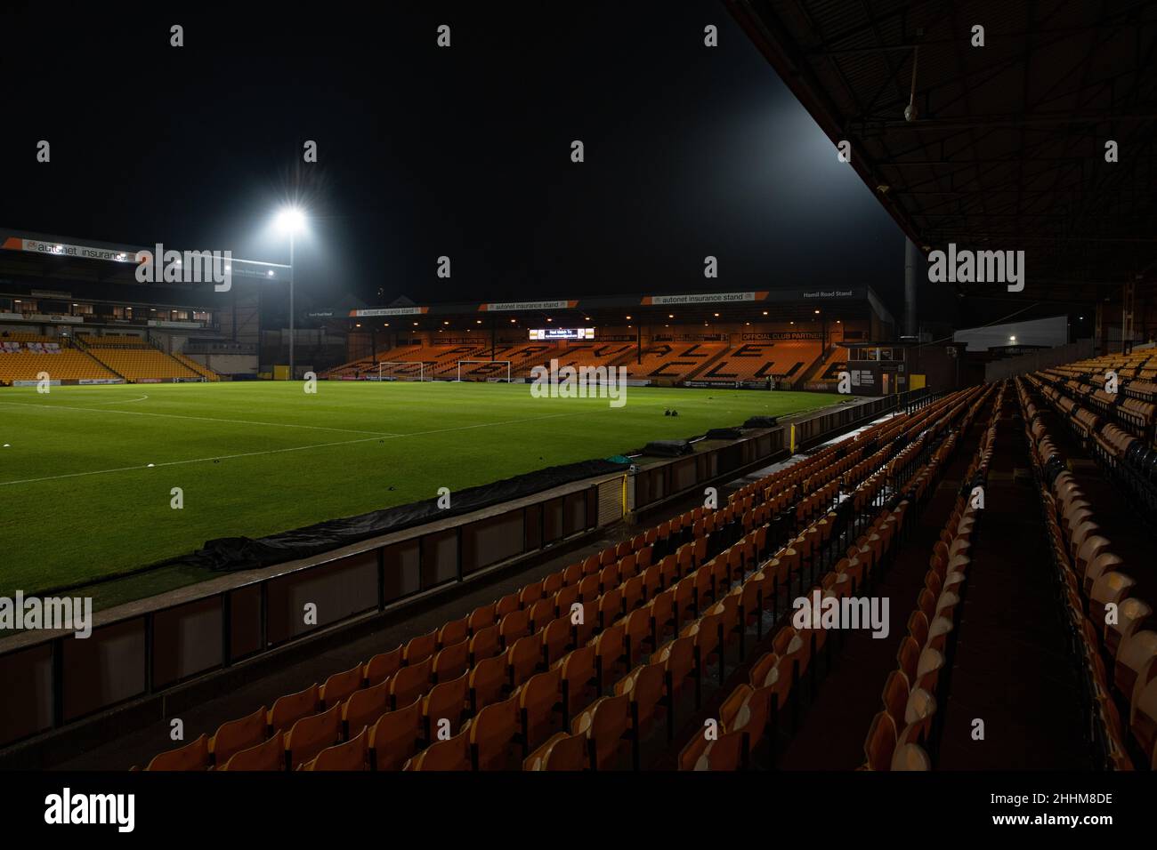 Vale Park football stadium in Stoke-on-Trent, England. Home ground of ...
