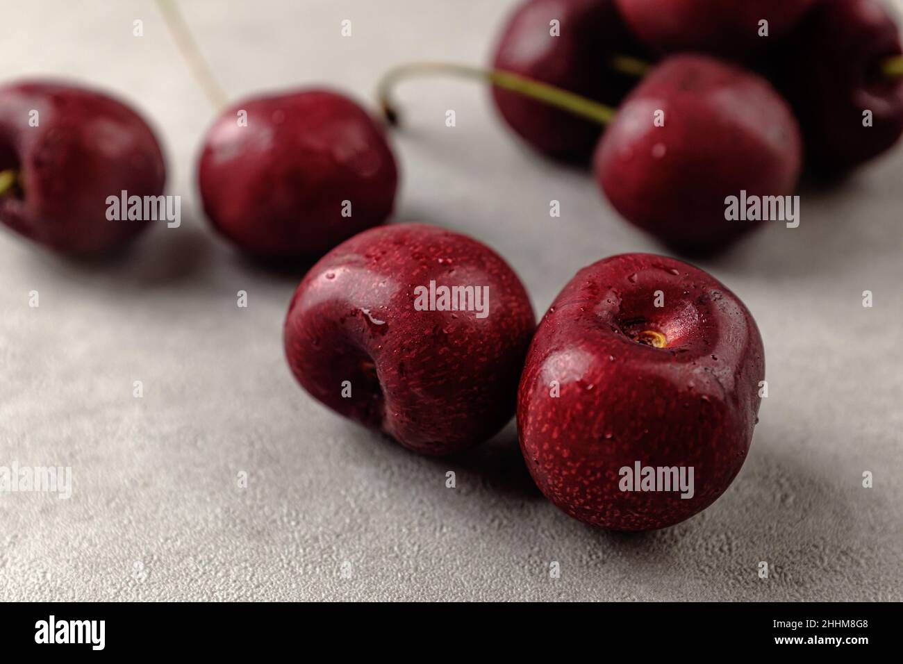 sweet and sour red fruit cherry Stock Photo - Alamy