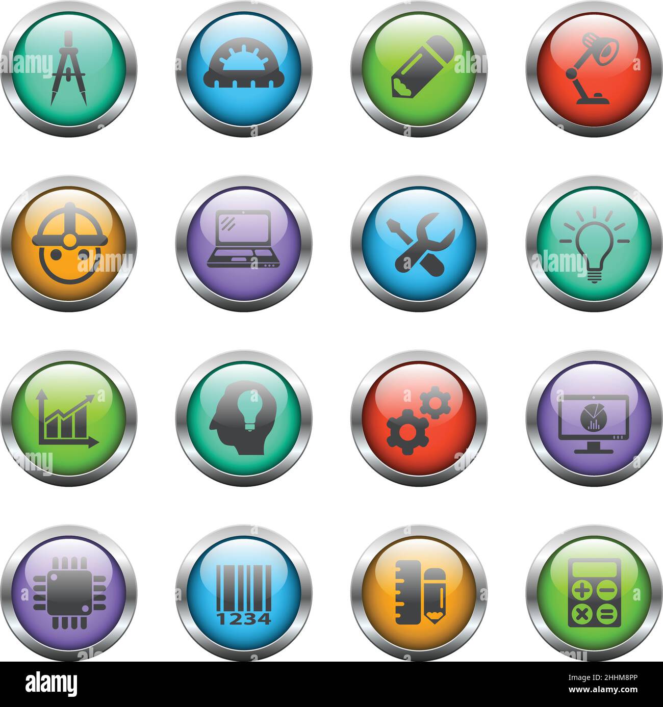 Color code chart Cut Out Stock Images & Pictures - Alamy