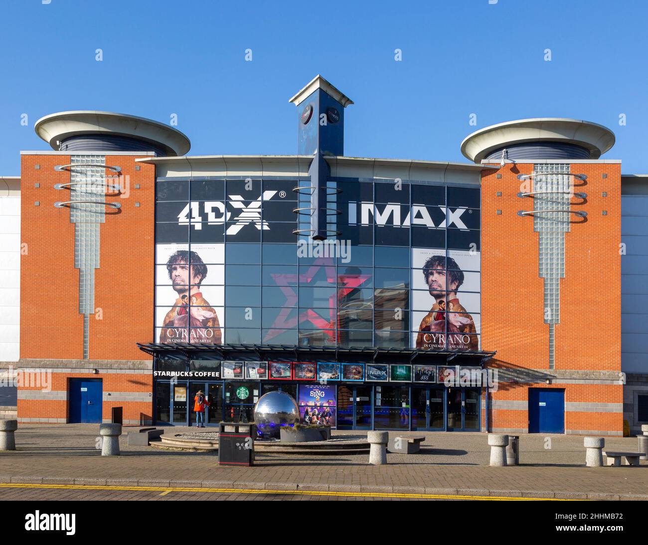 CineWorld 4DX IMAX Multiplex cinema building, Cardinal Park, Ipswich ...