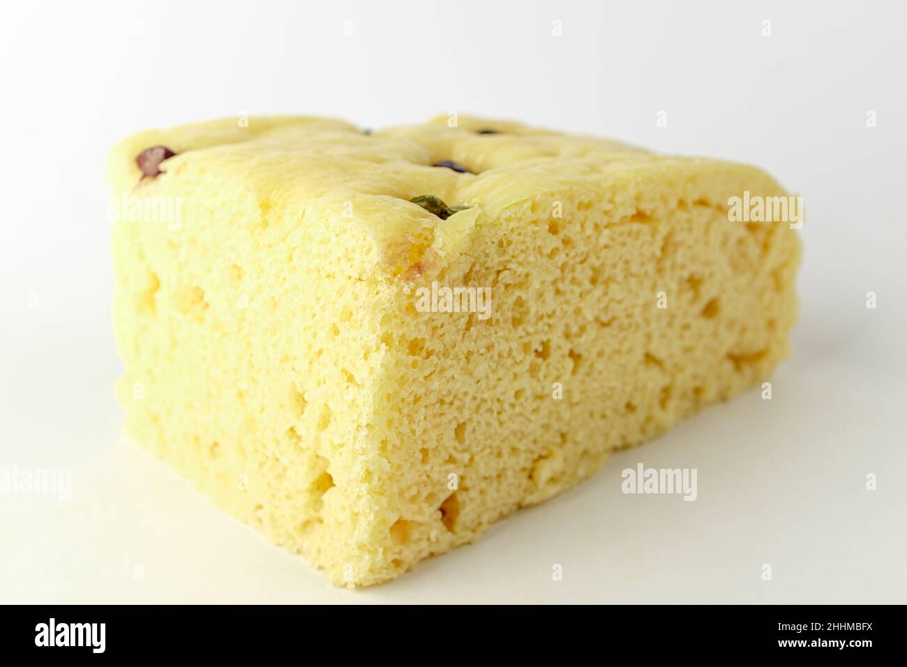 sake bread on a white background Stock Photo - Alamy