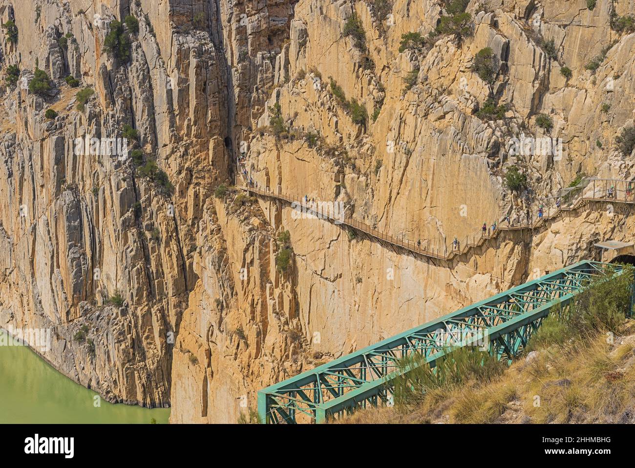 Editorial: CAMINITO DEL REY, ARDALES, ANDALUSIA, SPAIN, OCTOBER 1ST ...