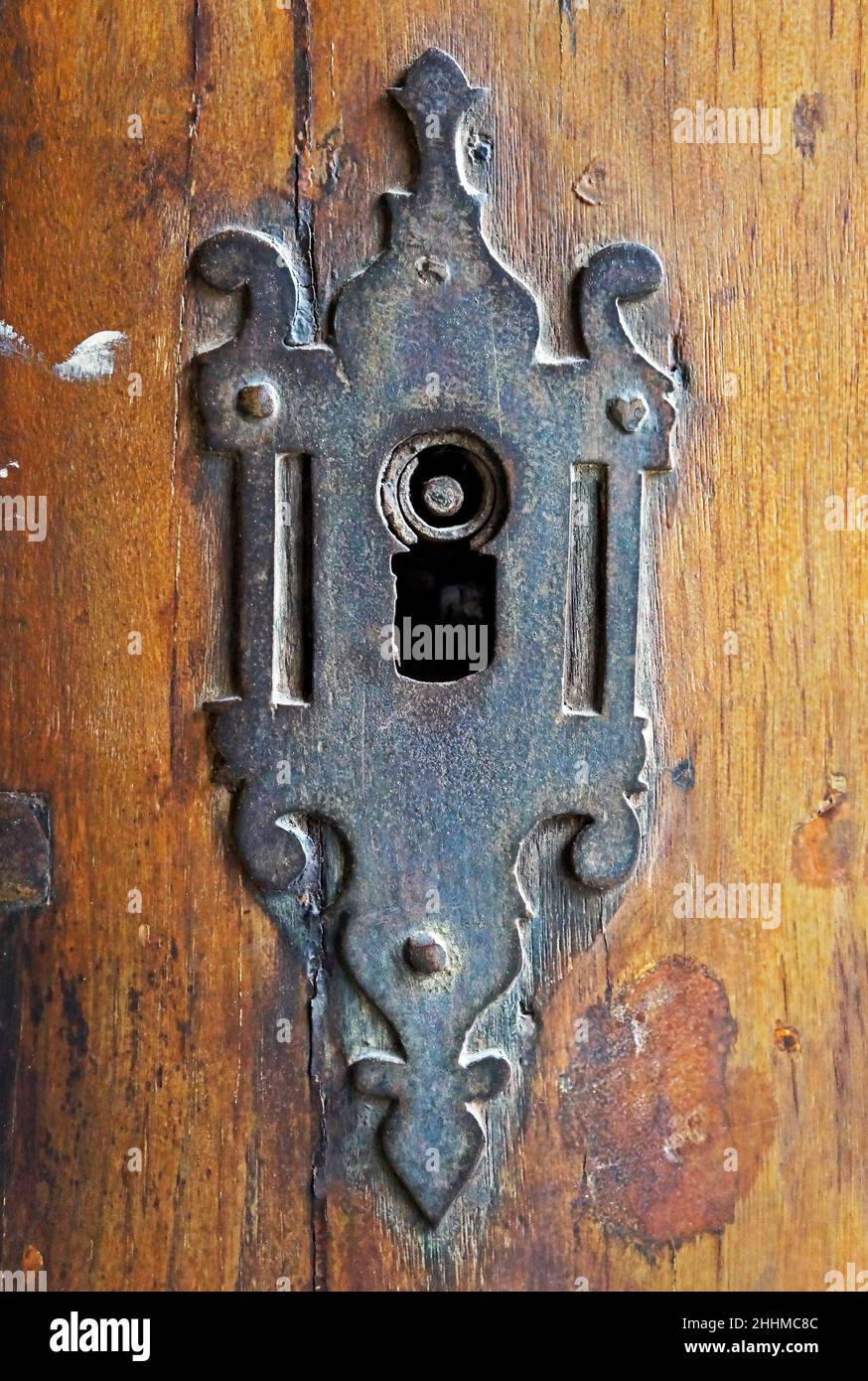 Ancient door details, Rio de Janeiro Stock Photo - Alamy