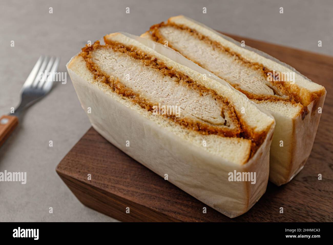 Tonkatsu sandwich hi-res stock photography and images - Alamy