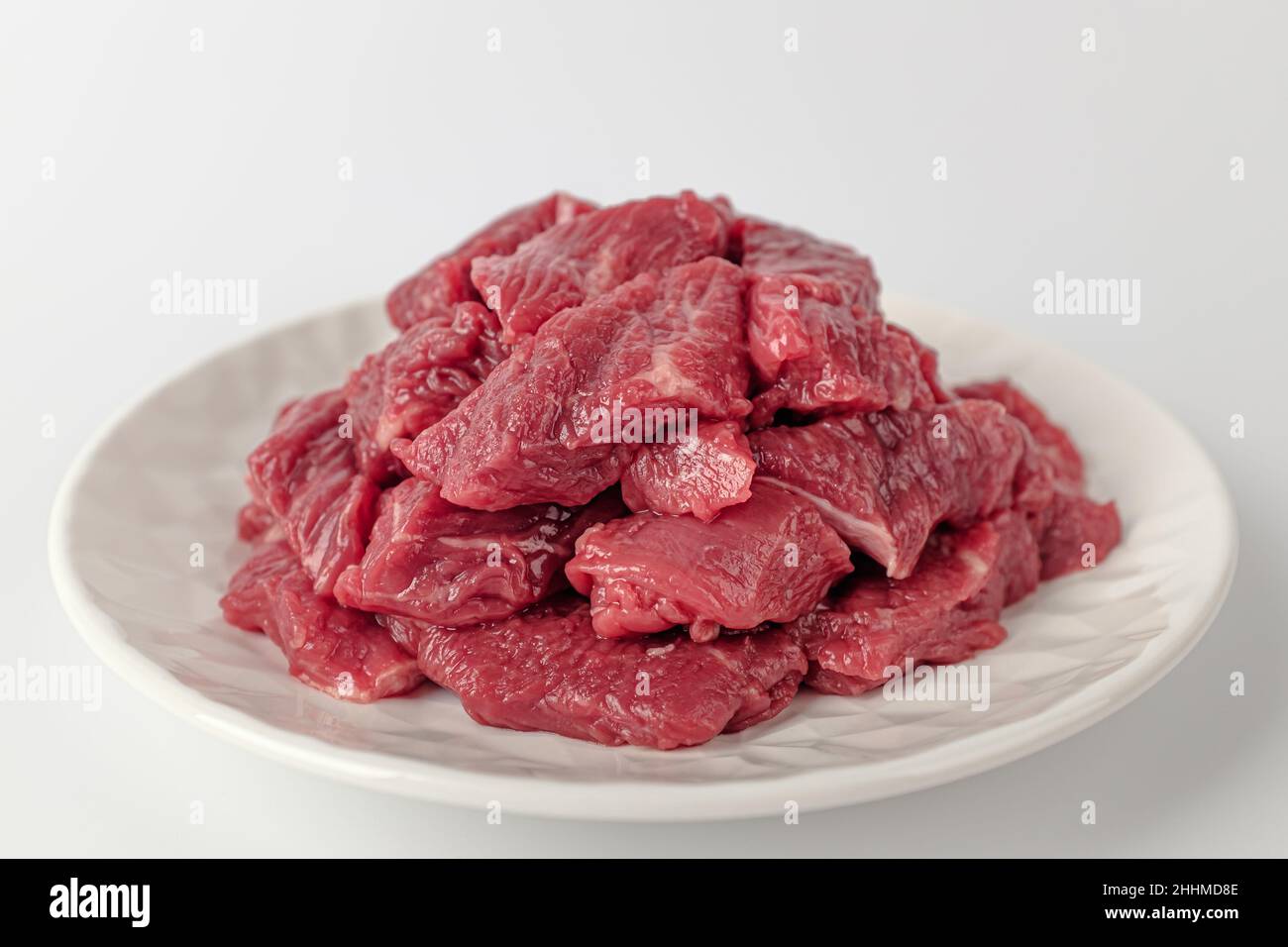 Beef hind leg meat hi-res stock photography and images - Alamy