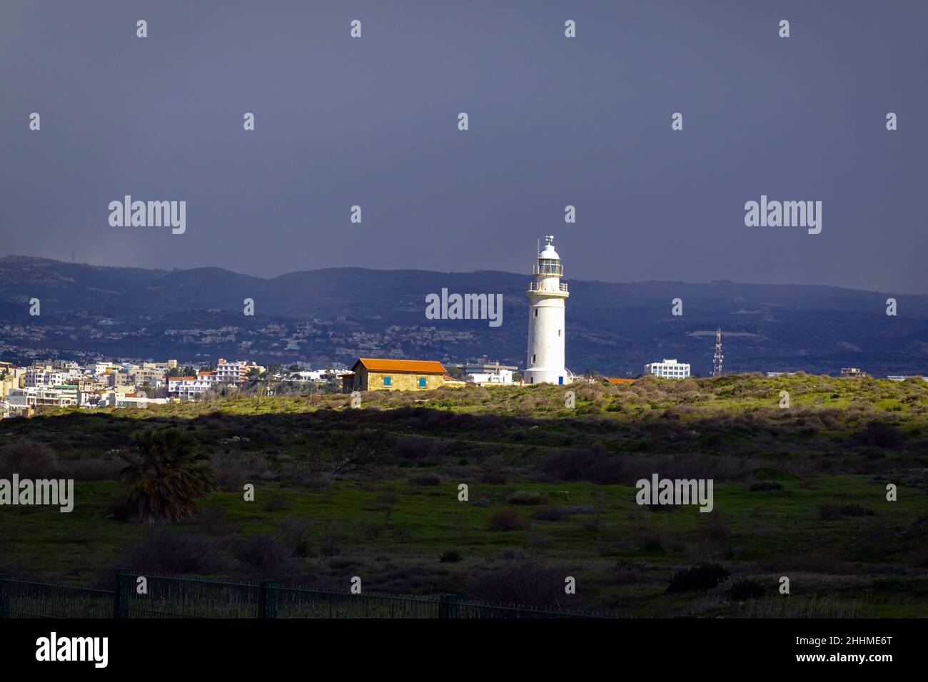 The old town of Paphos, Pafos, Cyprus, Eastern Mediterranean Stock ...