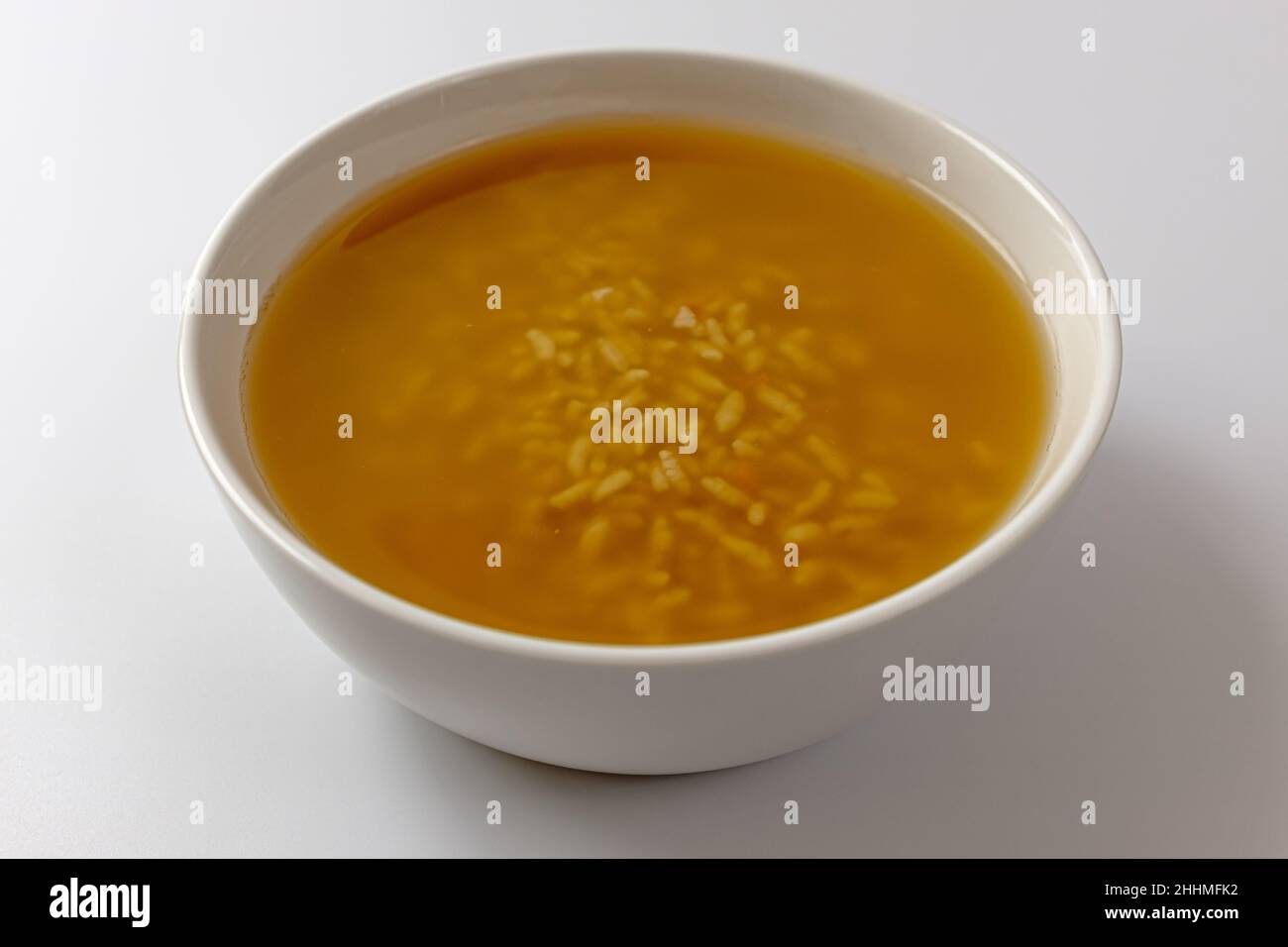 Pumpkin Sikhye on a white background Stock Photo - Alamy