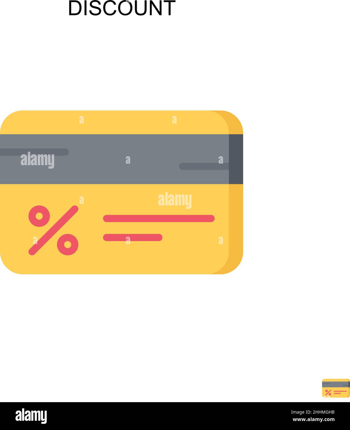 3d discount icons gift Stock Vector Images - Alamy