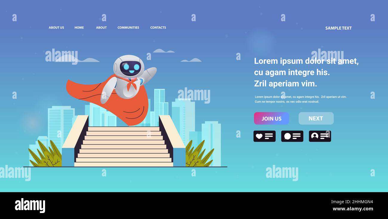 robot wearing super hero cape successful business plan opportunity ...