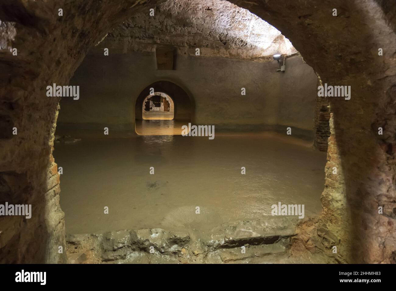 Roman cisterns, Fermo, Marche, Italy, Europe Stock Photo - Alamy