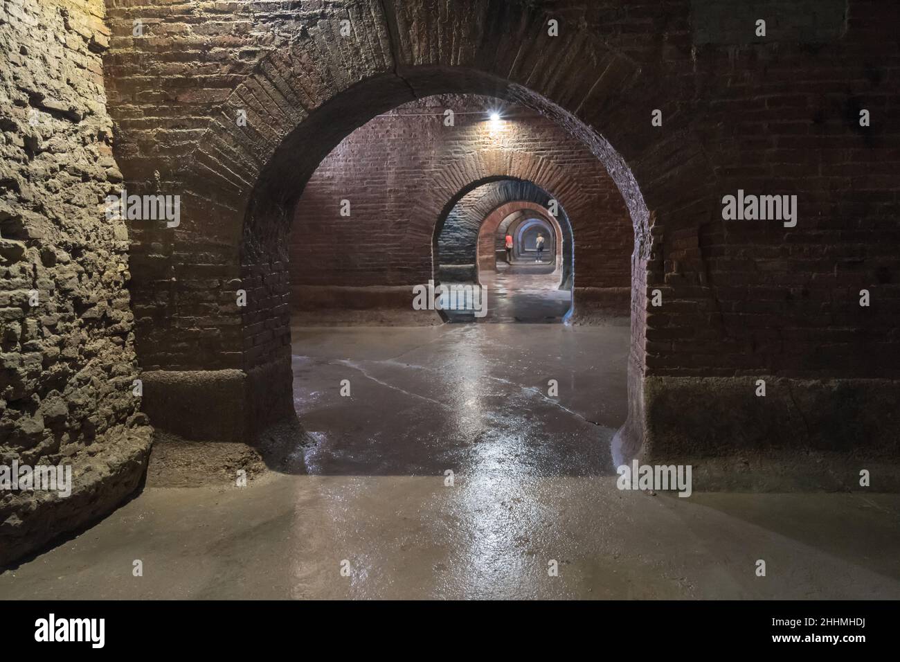 Roman cisterns, Fermo, Marche, Italy, Europe Stock Photo - Alamy