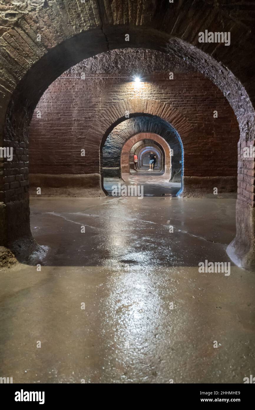 Roman cisterns, Fermo, Marche, Italy, Europe Stock Photo - Alamy