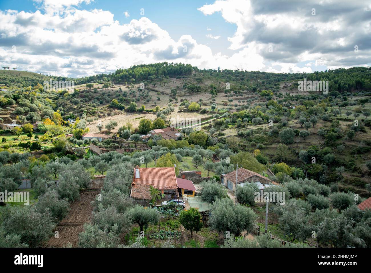 a House in the Landscape at the Village of Amieira do Tejo in Alentejo ...