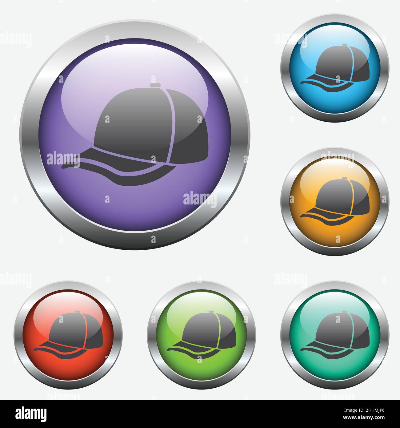 peaked cap glass buttons Stock Vector Image & Art - Alamy