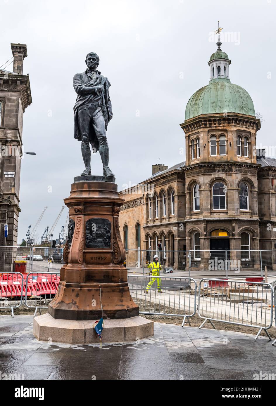 Leith, Edinburgh, Scotland, United Kingdom, 25 January 2022. Robert ...