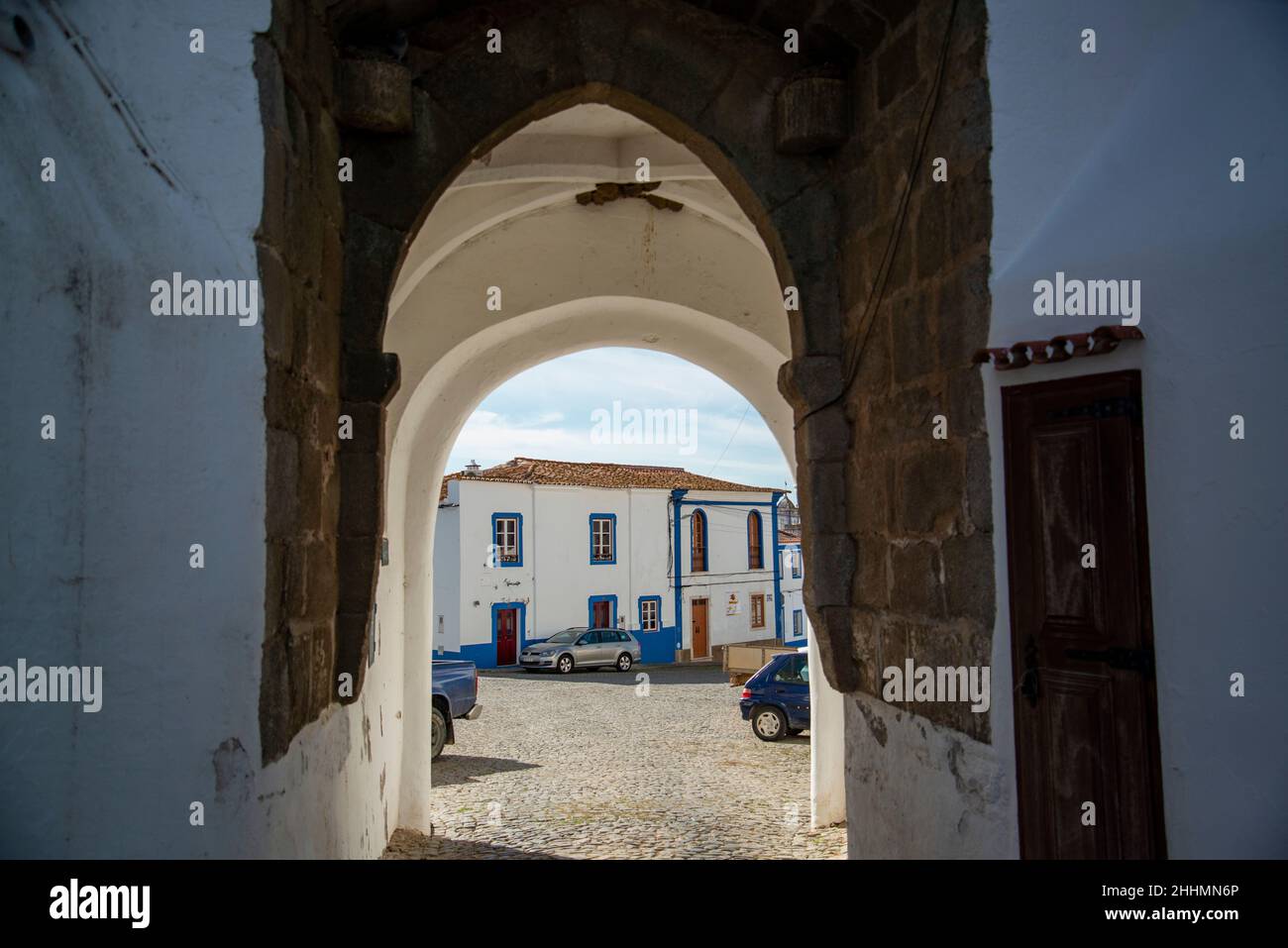 the Gate at the Parca Dom Dinis in the Town of Redondo in Alentejo in ...