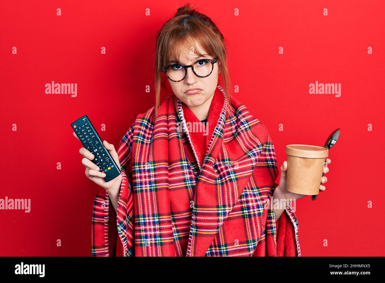 Comfort eating crying hi-res stock photography and images - Alamy