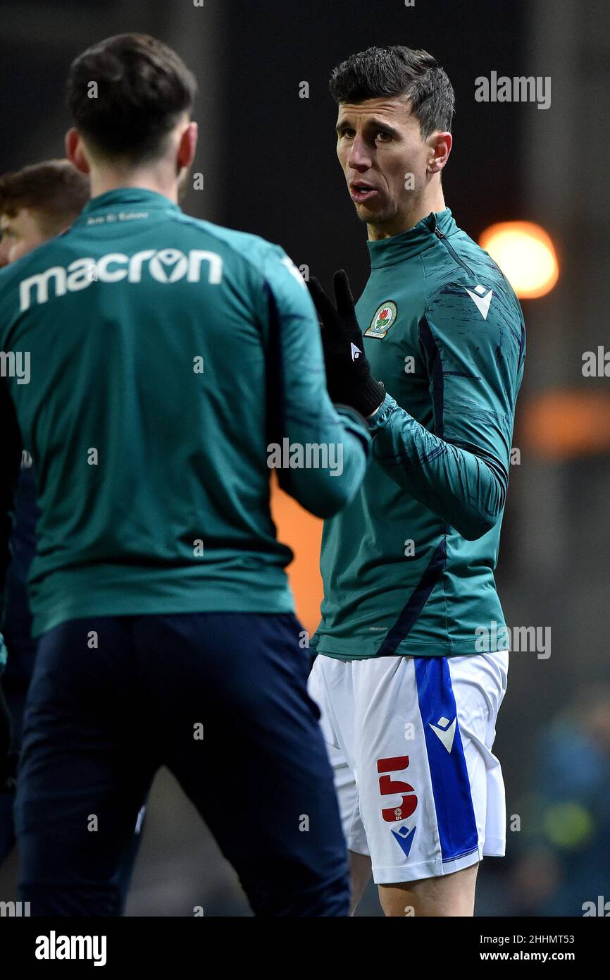 Daniel ayala of blackburn rovers hi-res stock photography and images ...