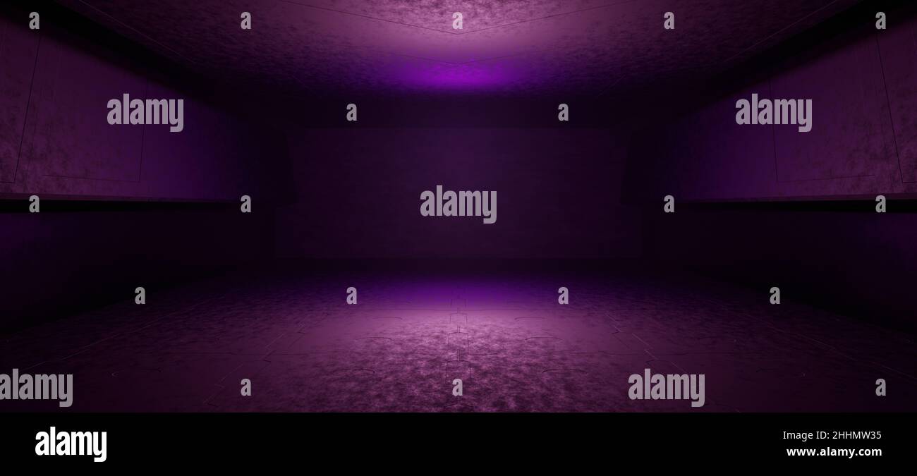 Computerized Cyber Hall Studio Cyber Future Stage Corridor Awesome ...