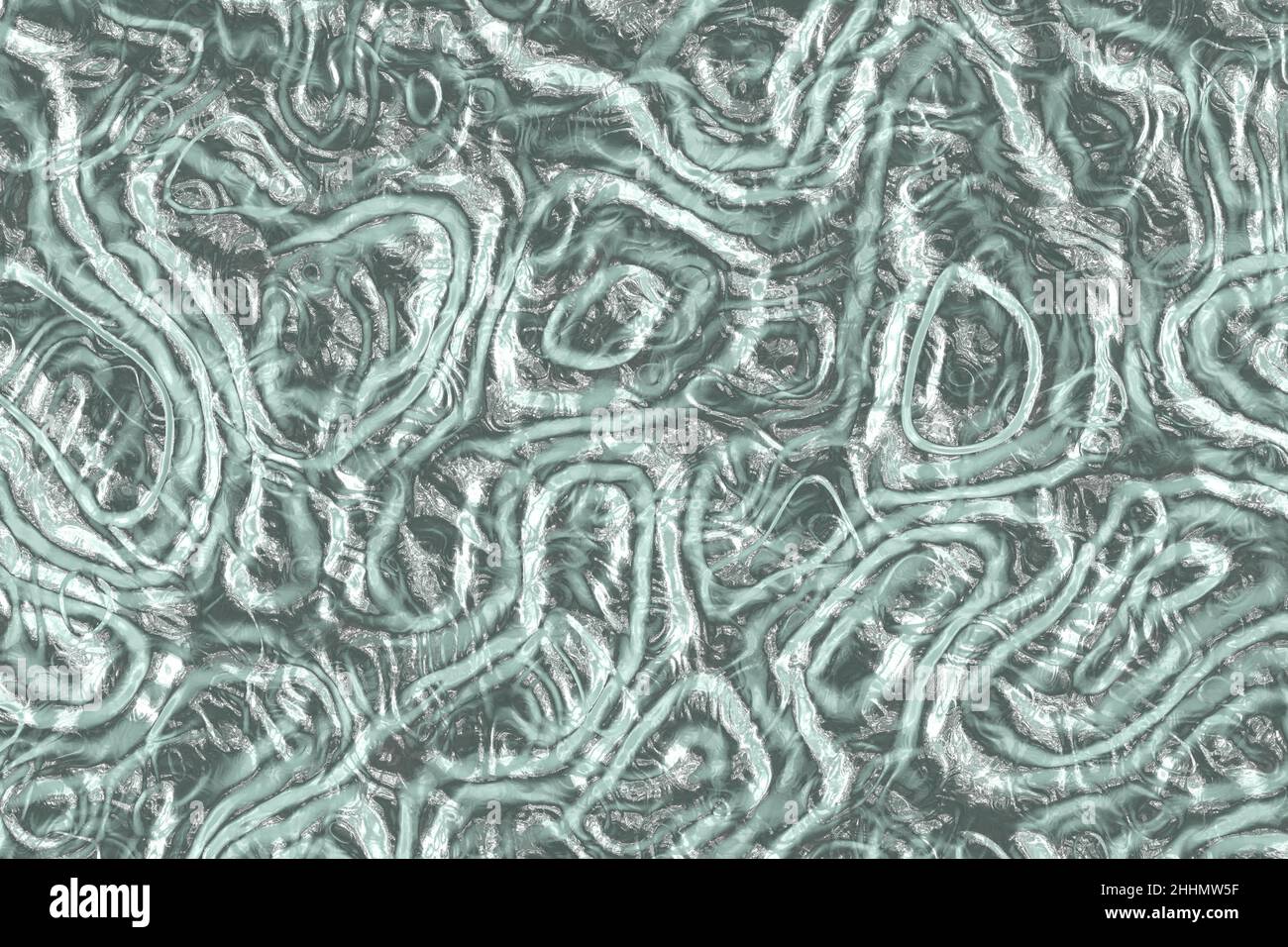 creative amazing teal, sea-green pituitous tissue computer art ...