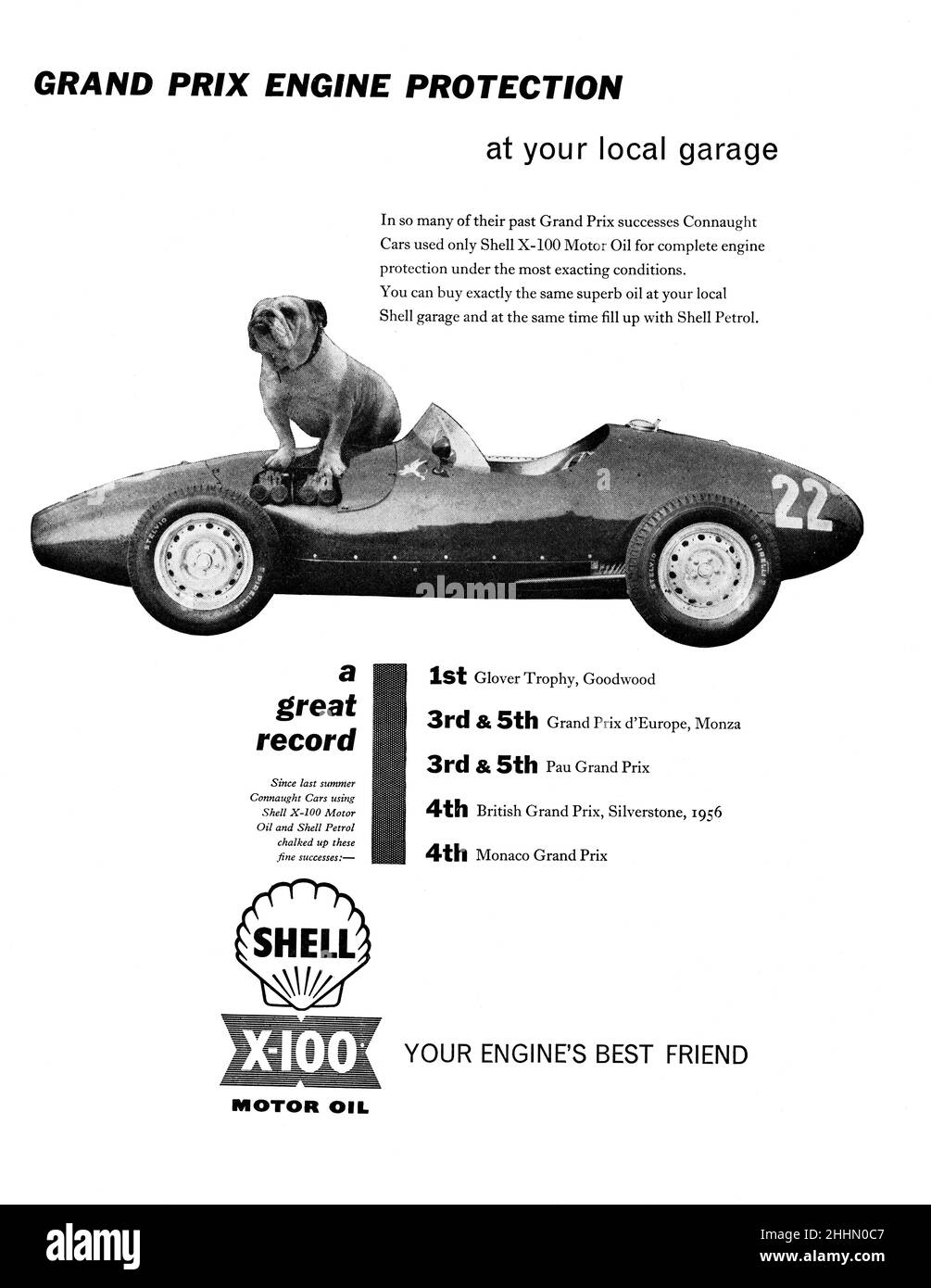 A vintage advert for Shell Motor Oil and lubricants from Motor Sport ...