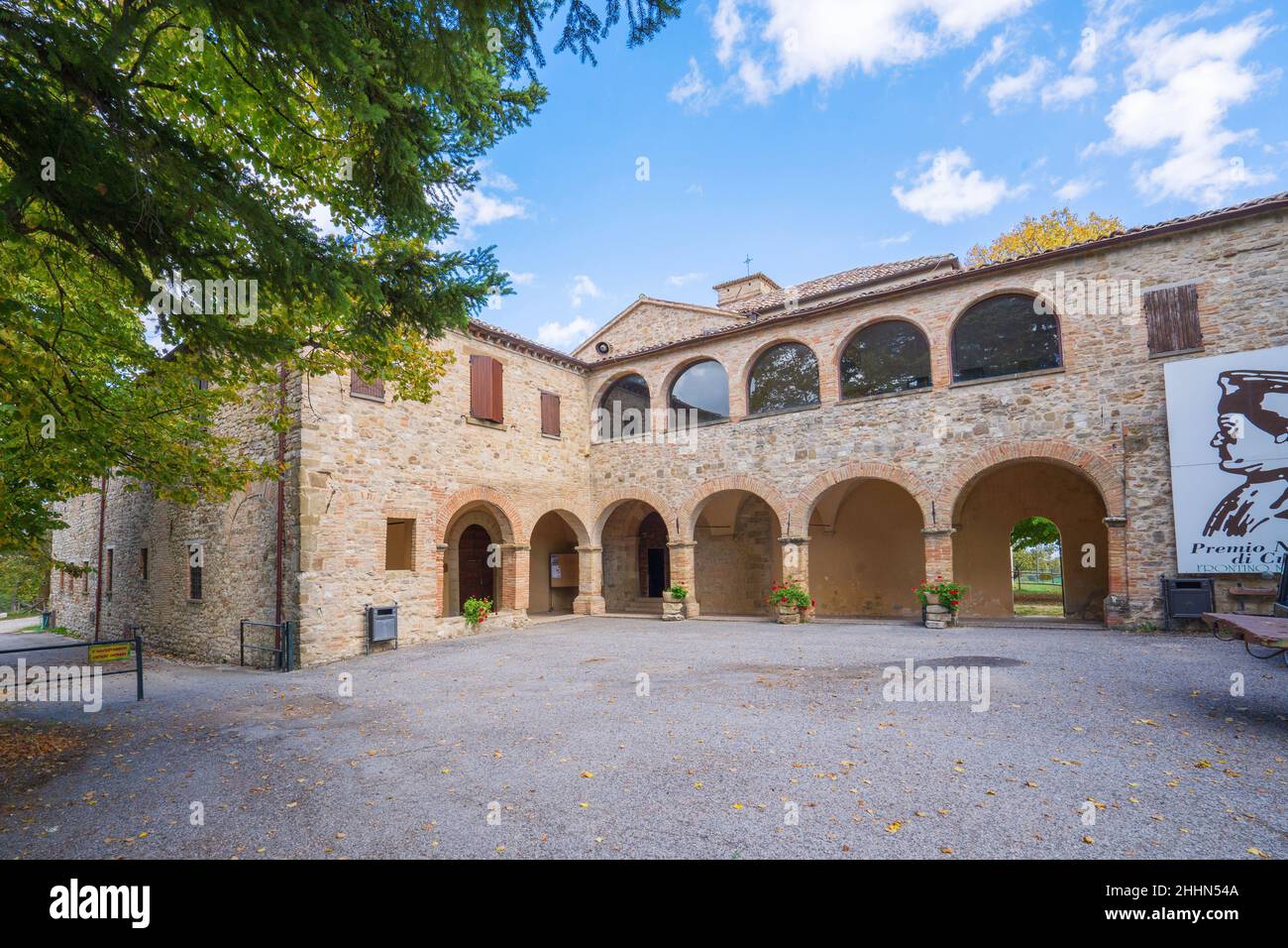 Convent Church of Montefiorentino, Frontino, Marche, Italy, Europe ...