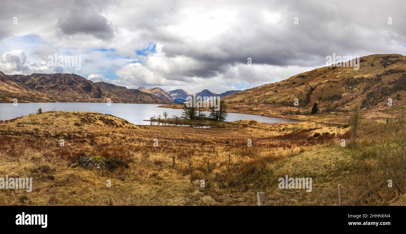 loch arklet , The Scottish Highlands, UK Stock Photo - Alamy