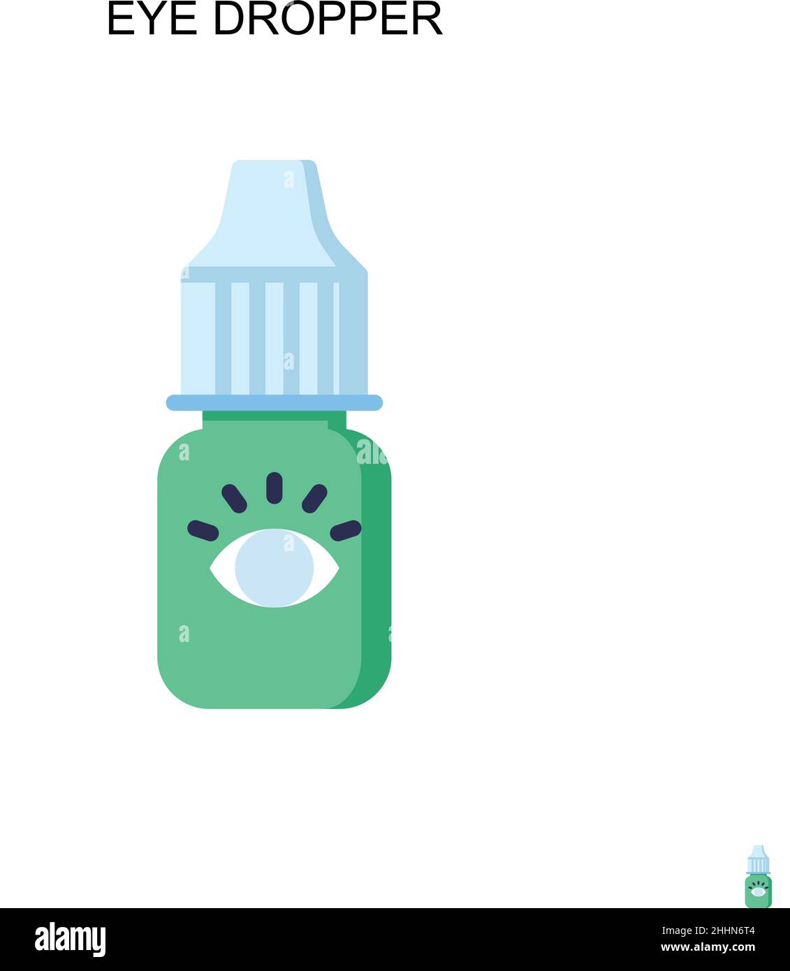 Eye dropper Simple vector icon.Perfect color modern pictogram on ...