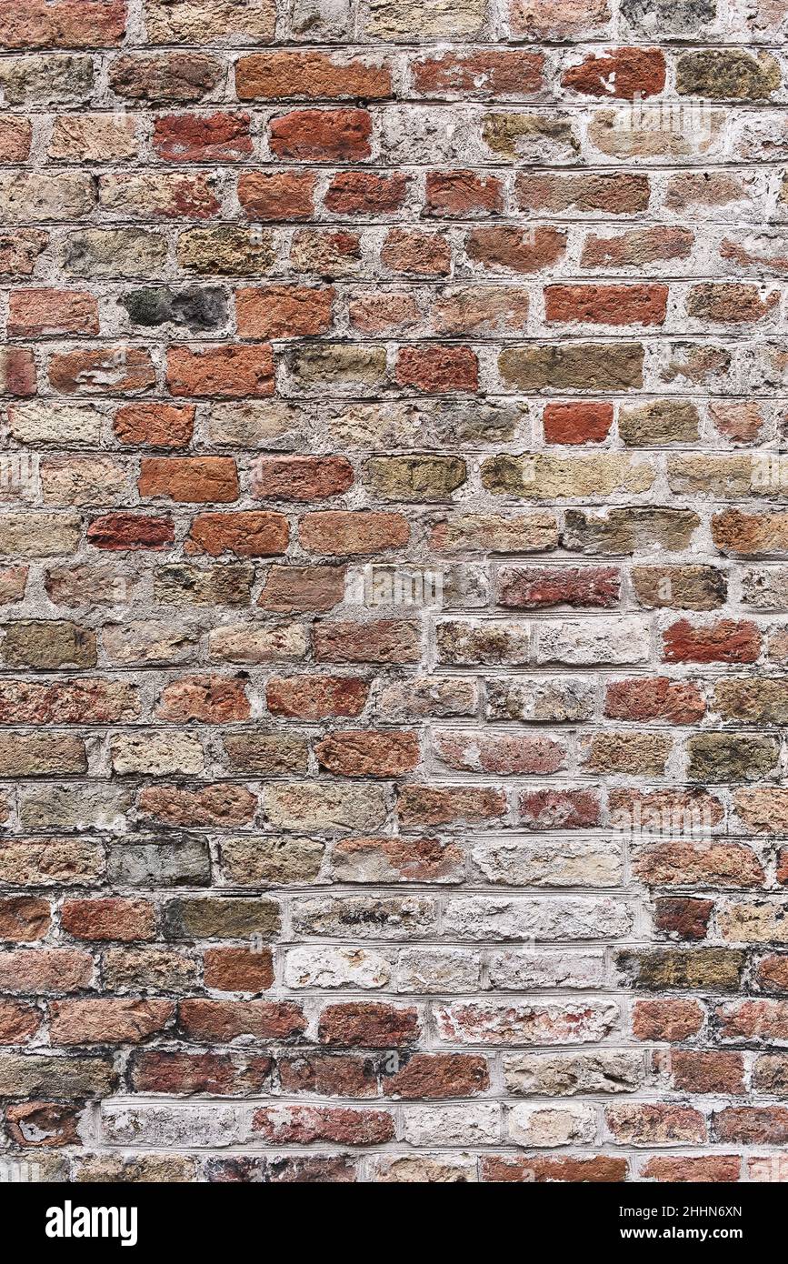 Decay brick wall surface background Stock Photo - Alamy