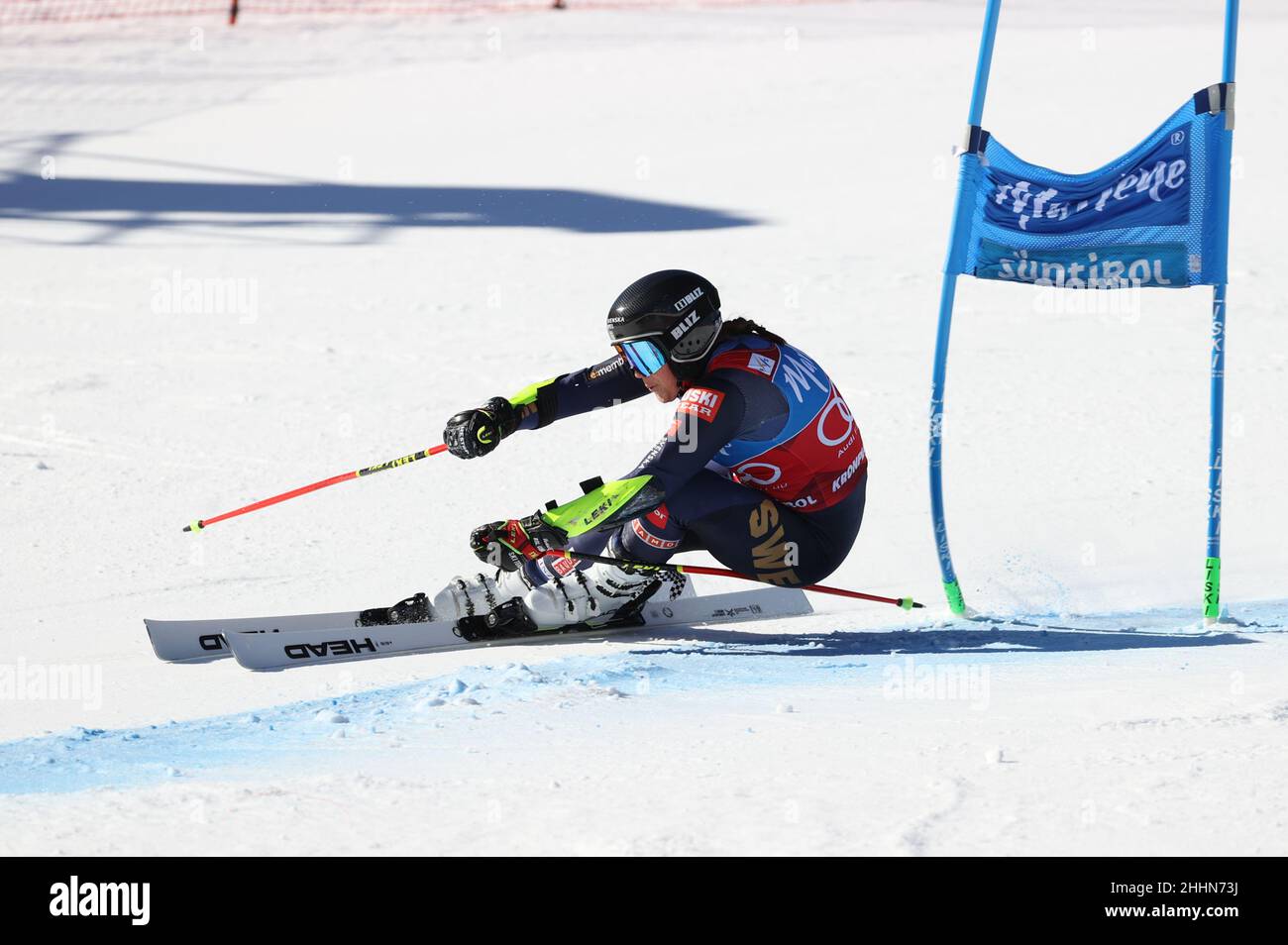 Kronplatz, Italy. 25th Jan, 2022. Erta slope, Kronplatz, Italy, January ...