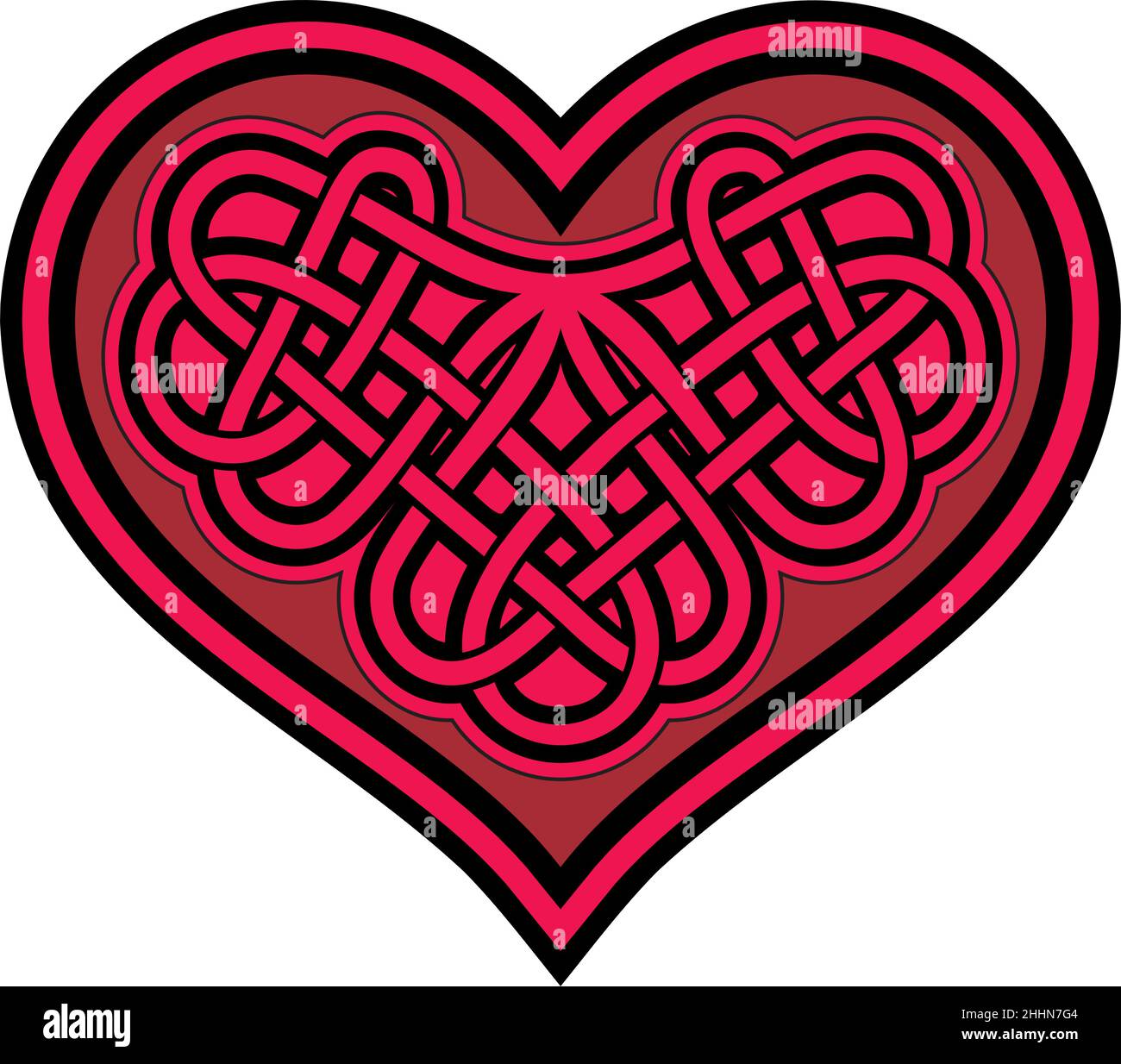 Irish heart celtic hi-res stock photography and images - Alamy